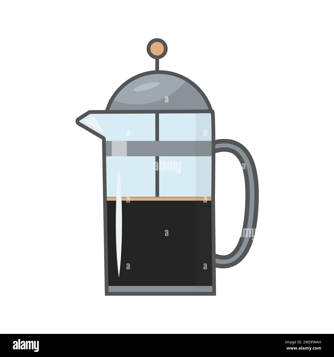 Coffee brewing methods Stock Vector Images - Alamy