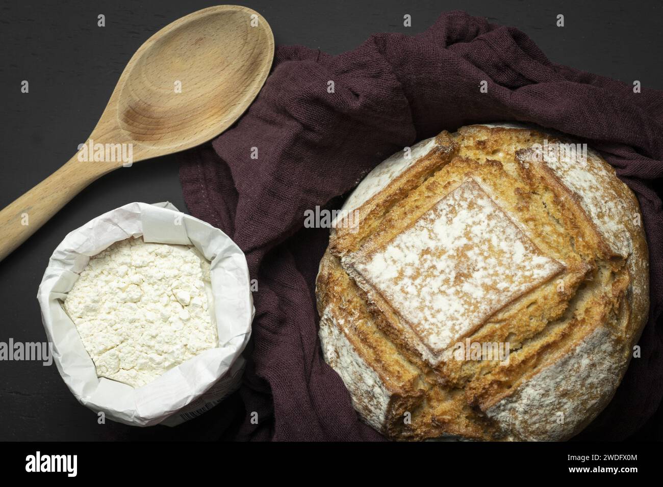 Bread photography composition food art Stock Photo - Alamy