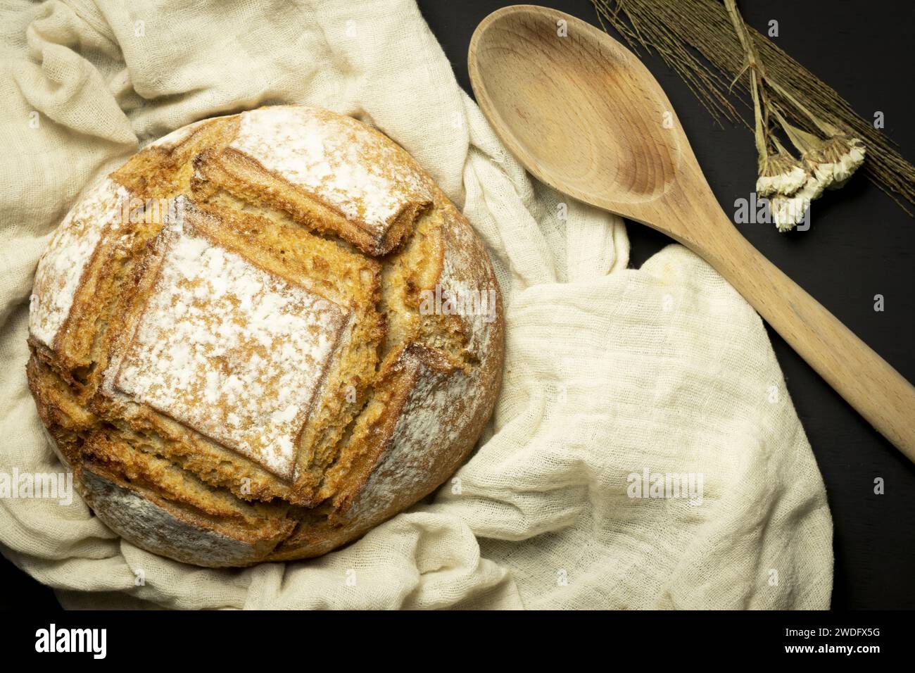 Bread photography composition food art Stock Photo - Alamy