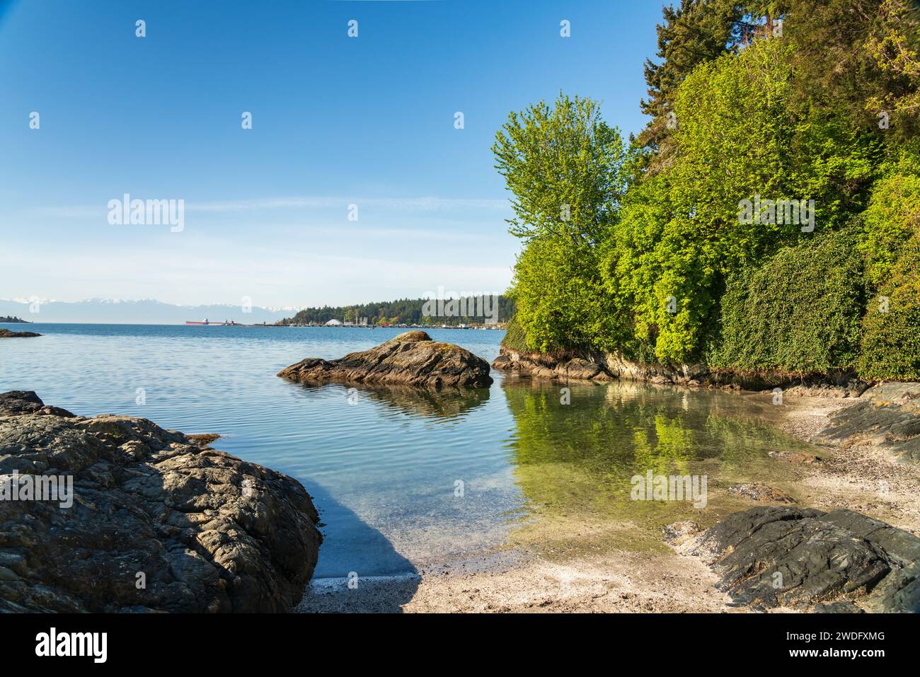 A view over Esquimalt Harbour from Royal View, Victoria, Vancouver ...