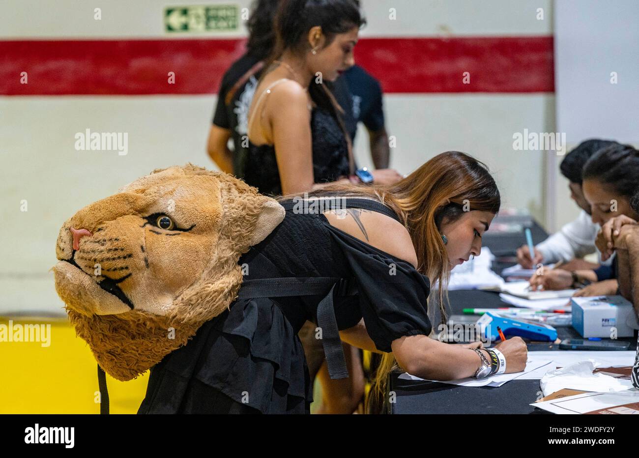 MUMBAI, INDIA - JANUARY 4: KULA's 2nd Edition held at the NESCO Center ...