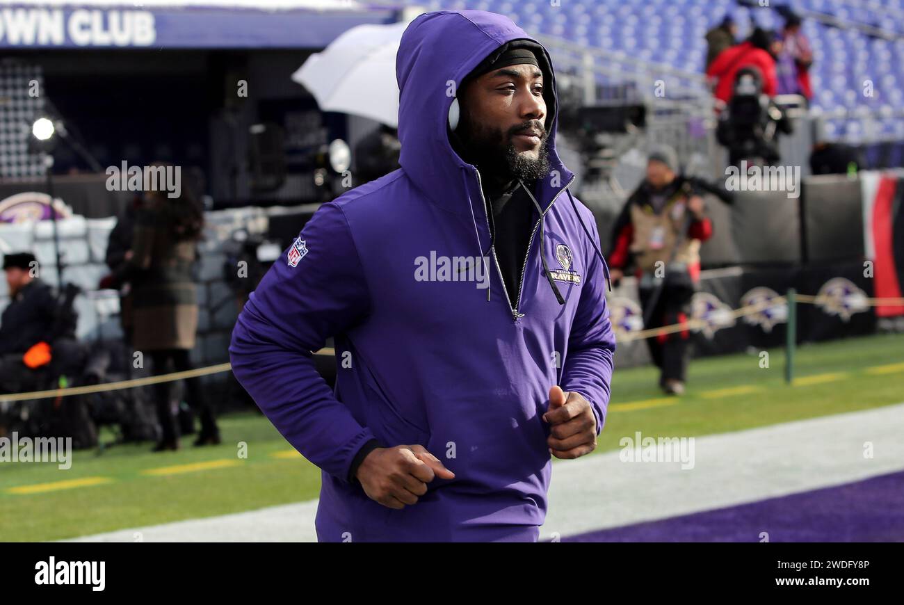 Baltimore Ravens running back Dalvin Cook (31) pictured before an NFL ...
