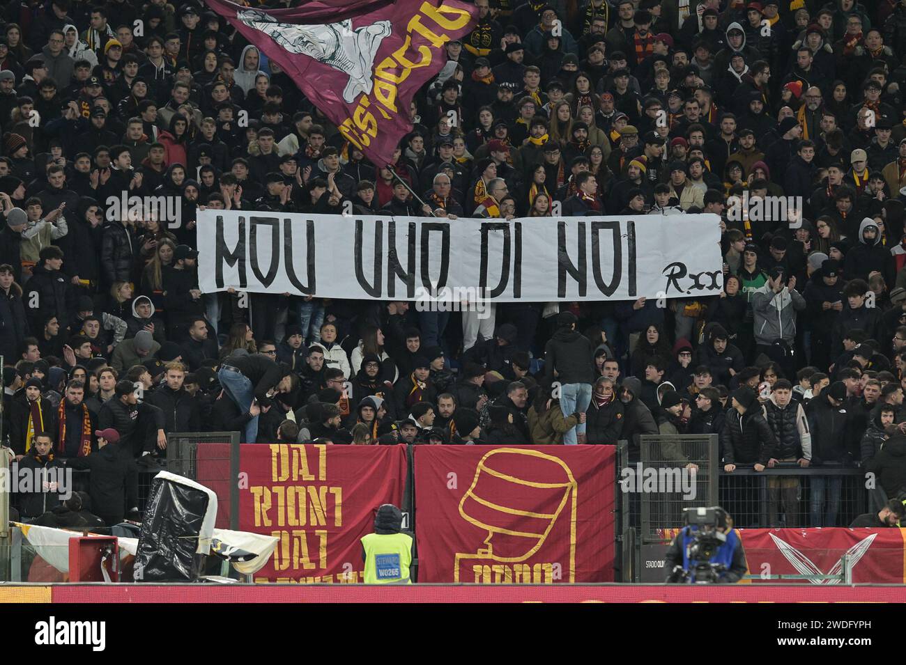 Stadio Olimpico, Rome, Italy. 20th Jan, 2024. Serie A Football; Roma ...