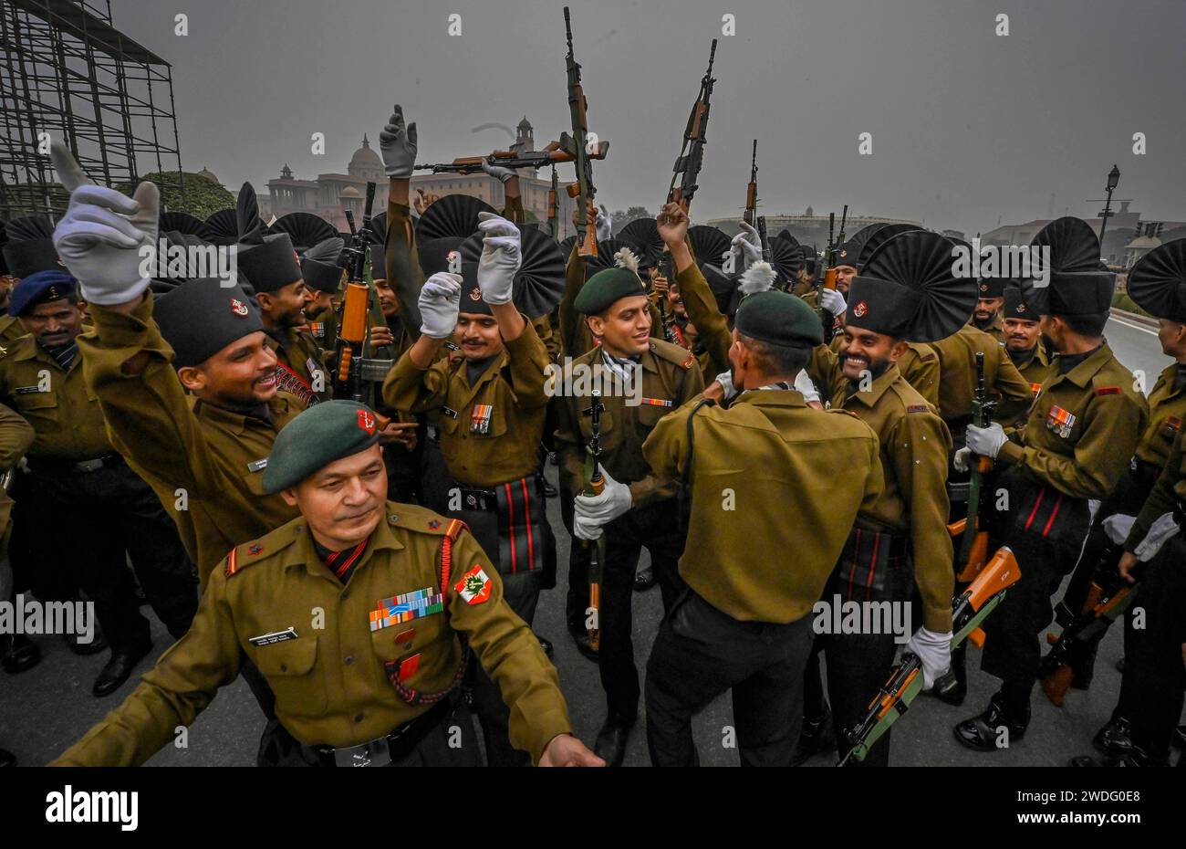 New Delhi, India. 20th Jan, 2024. NEW DELHI, INDIA - JANUARY 20: Indian ...