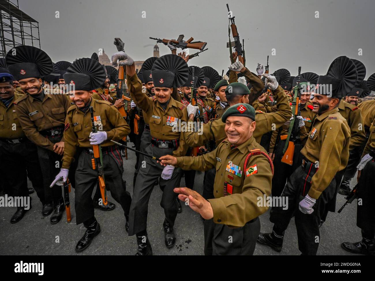 New Delhi, India. 20th Jan, 2024. NEW DELHI, INDIA - JANUARY 20: Indian ...