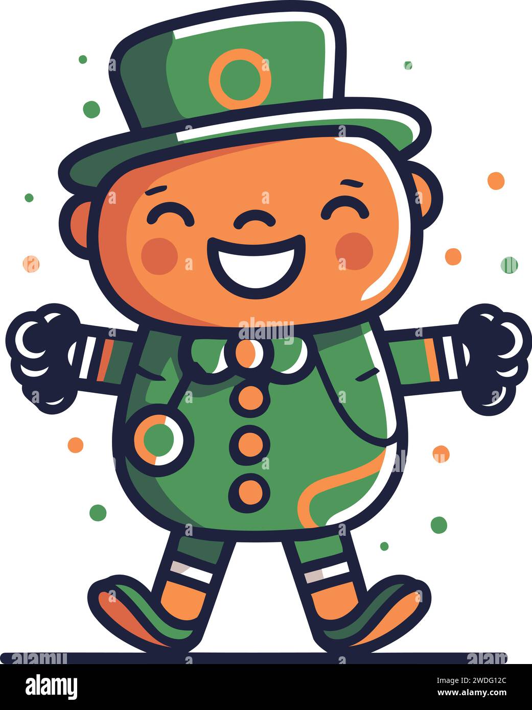 Leprechaun character Stock Vector Images - Alamy
