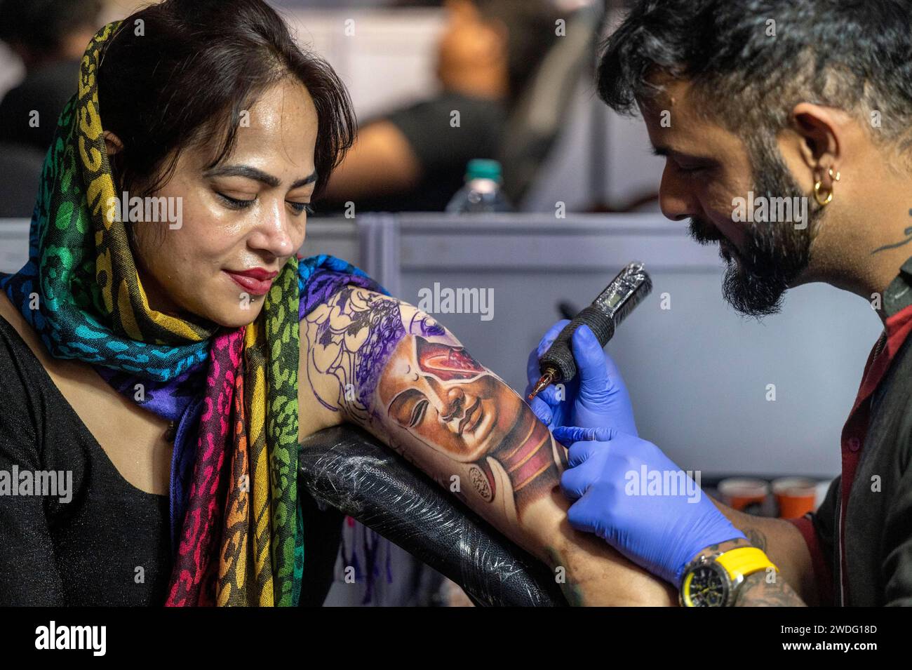 MUMBAI, INDIA - JANUARY 4: KULA's 2nd Edition held at the NESCO Center ...