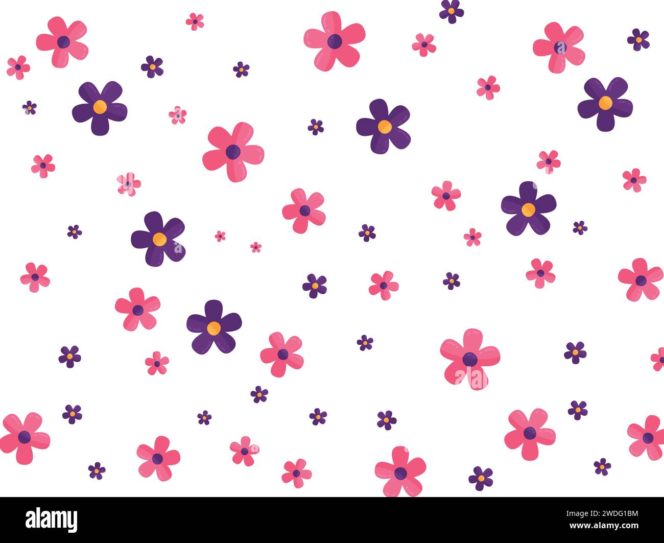 Beautiful vintage floral pattern Cut Out Stock Images & Pictures - Alamy