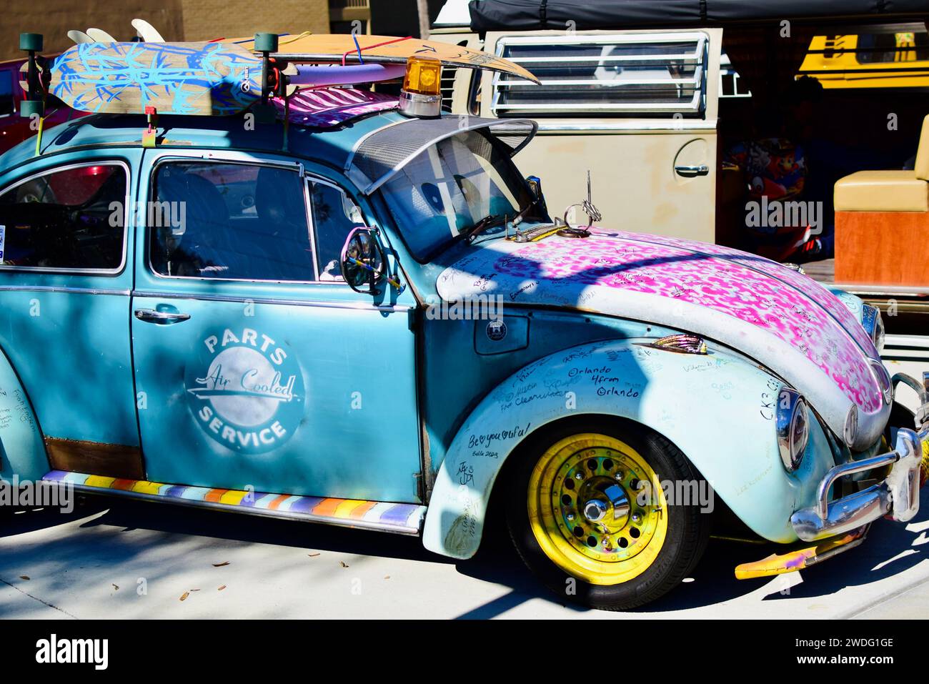 VW car show Sanford, fl Stock Photo - Alamy