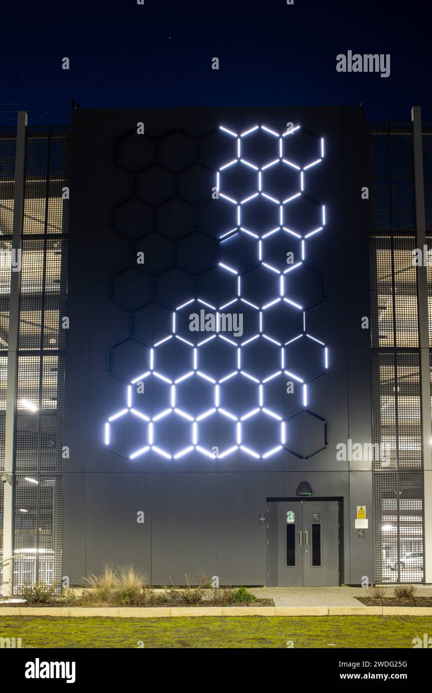 Cambridge Science Park During Blue Hour Stock Photo - Alamy