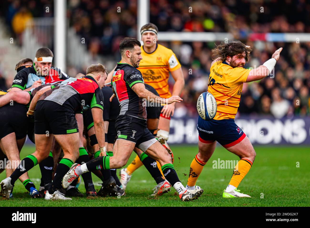 LONDON, UNITED KINGDOM. 20th, Jan 2024. Danny Care of Harlequins ...