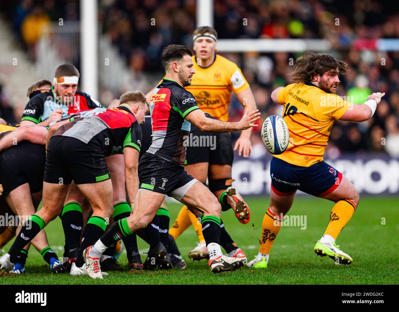 LONDON, UNITED KINGDOM. 20th, Jan 2024. Danny Care of Harlequins ...
