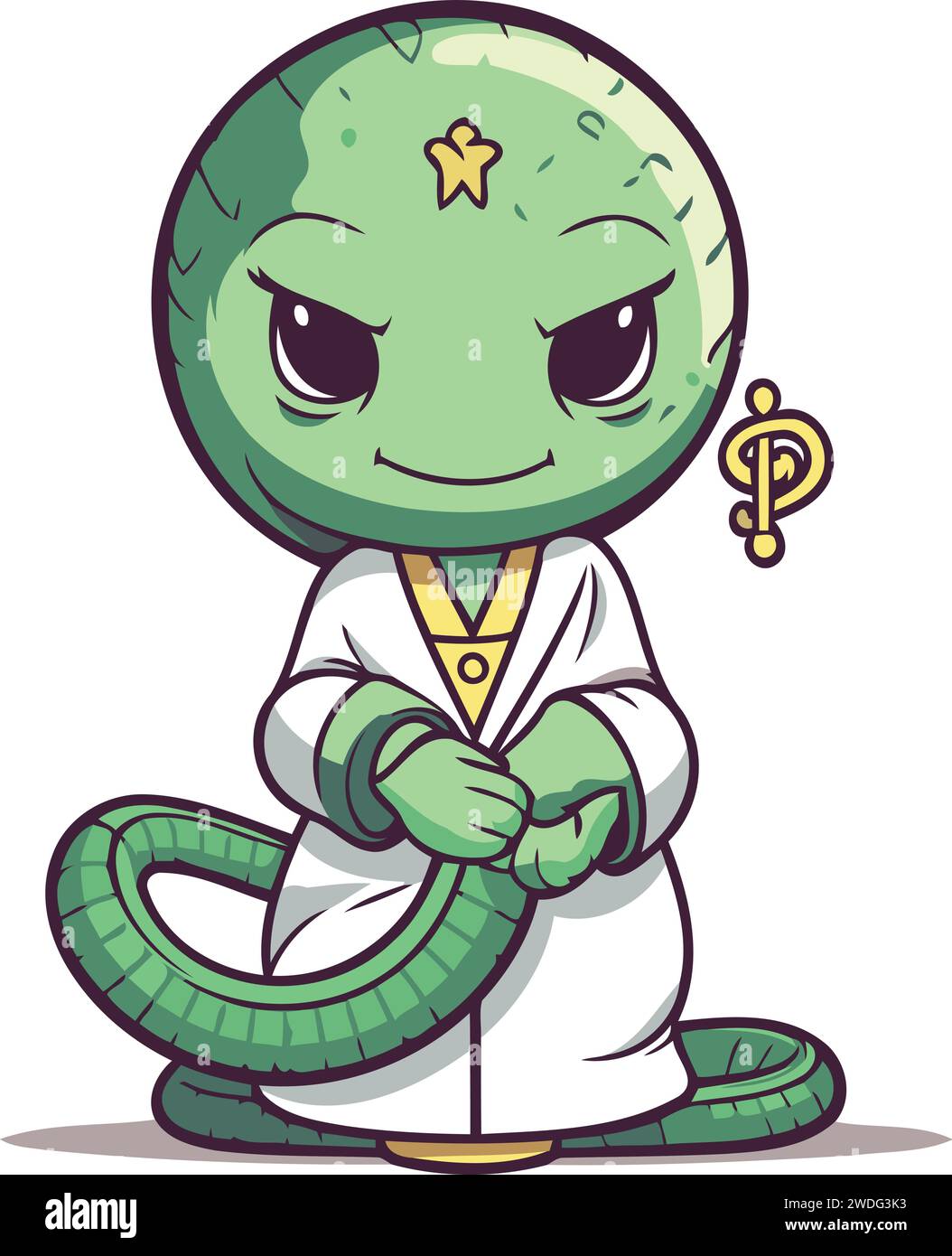 Snake character hi-res stock photography and images - Alamy