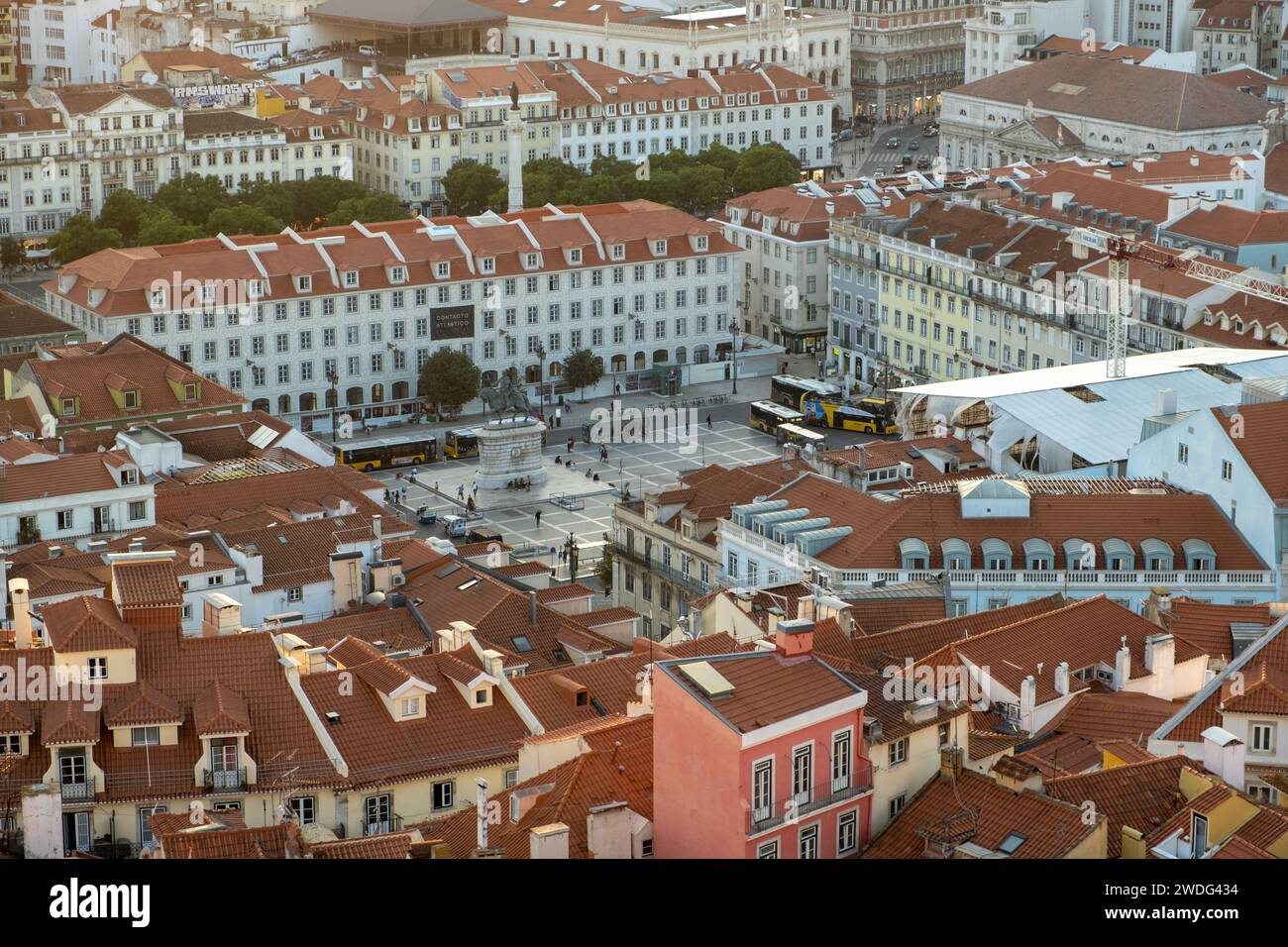 Lisbon, Portugal - September 14, 2023. Colourful houses at Alfama in ...