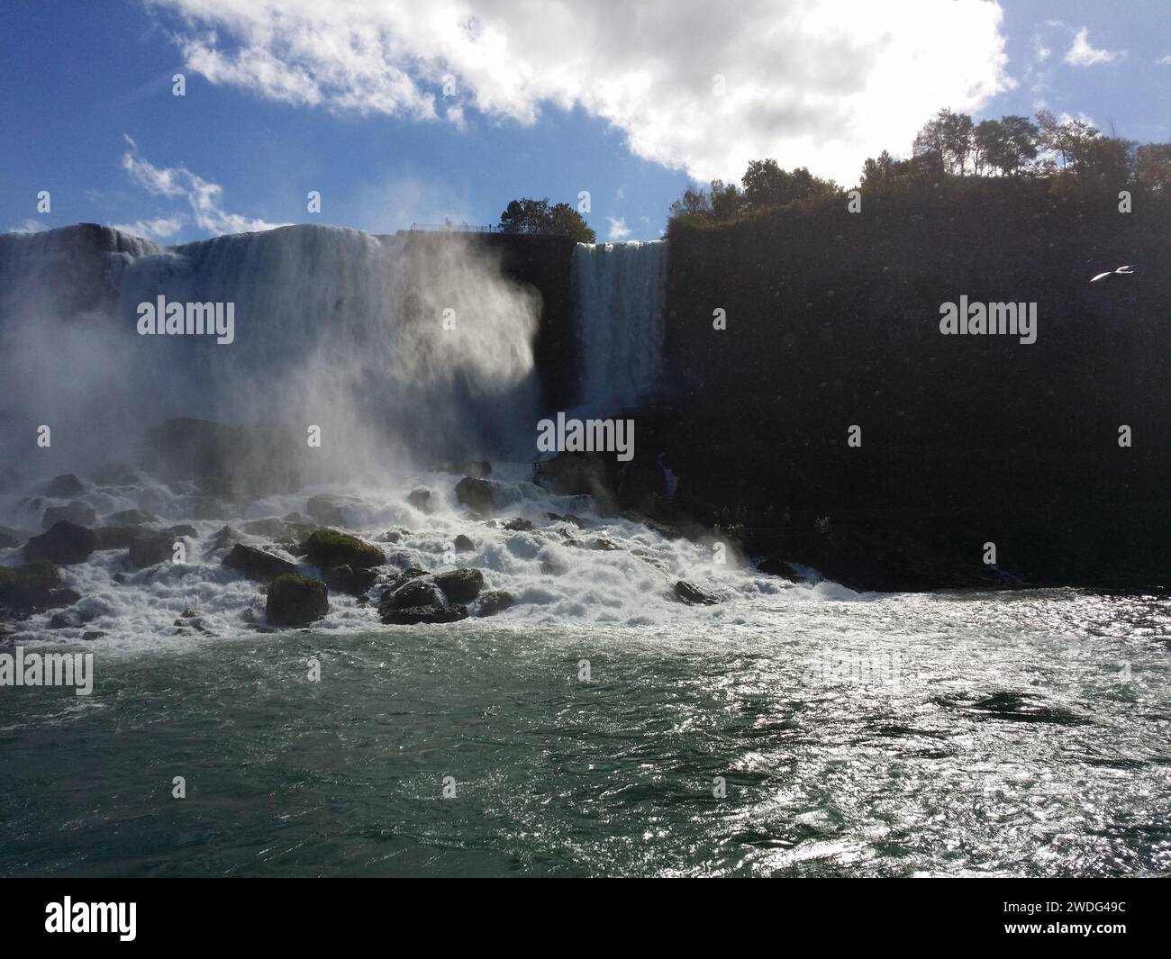 Unique water views in Niagara Falls State Park Stock Photo - Alamy