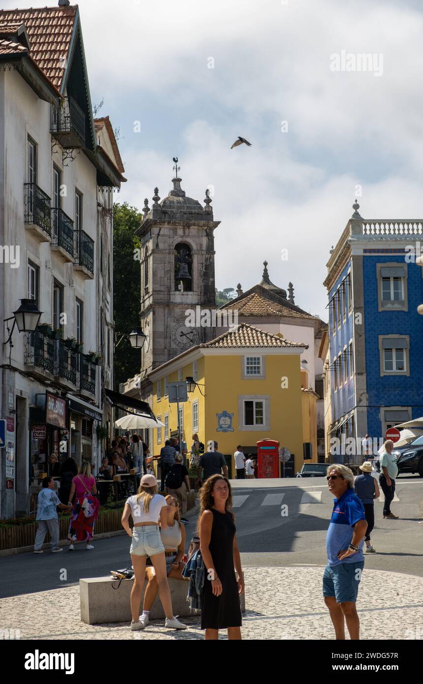 Day trip moorish castle sintra hi-res stock photography and images - Alamy