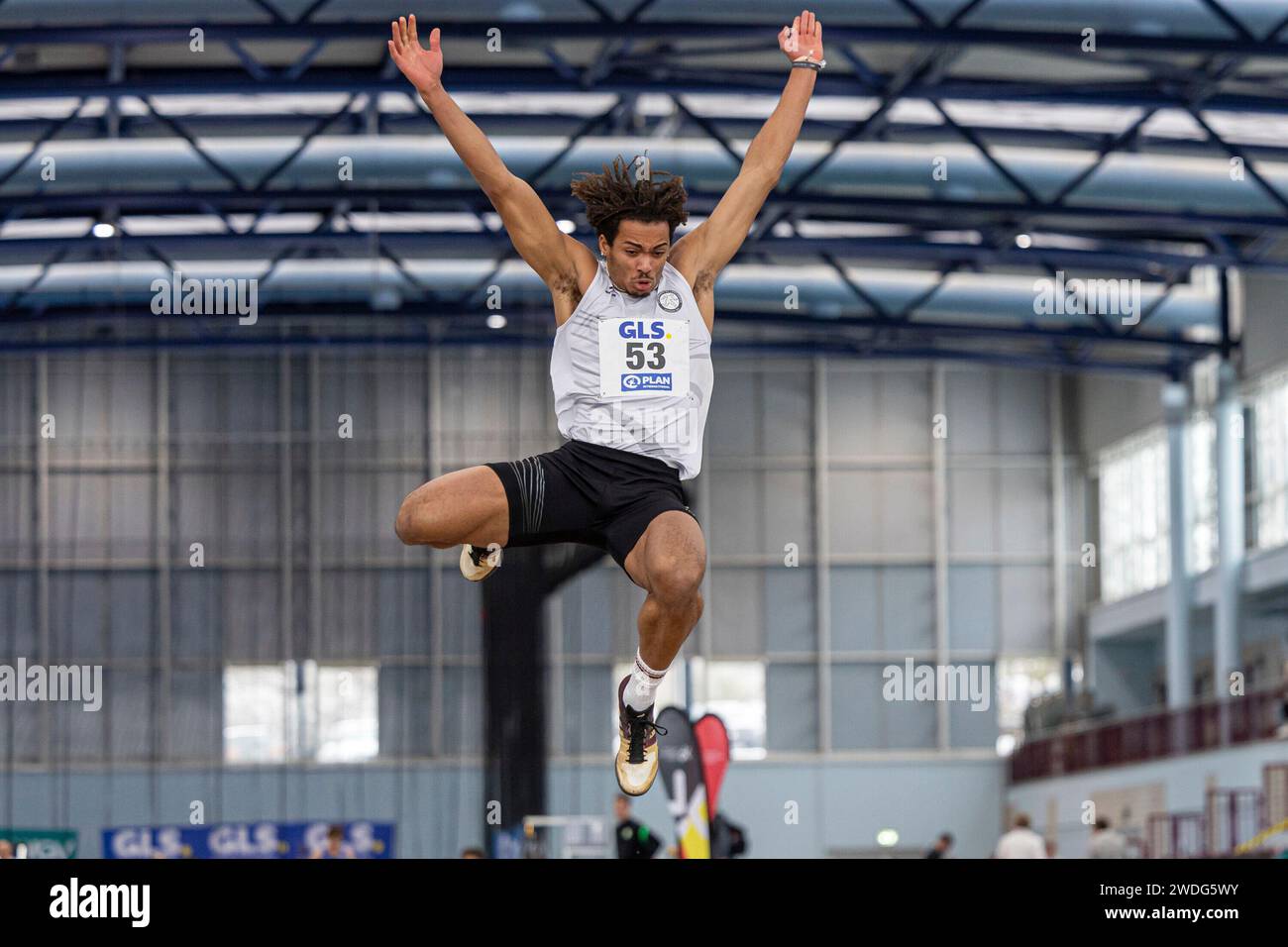 Frankfurt, Deutschland. 20th Jan, 2024. Fred Isaac Fleurisson (SV ...