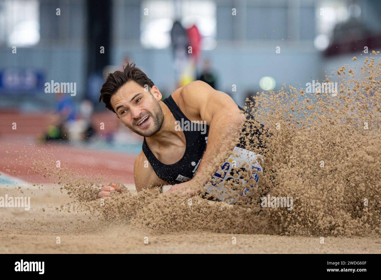 Frankfurt, Deutschland. 20th Jan, 2024. Tim Nowak (SSV Ulm 1846); DM ...
