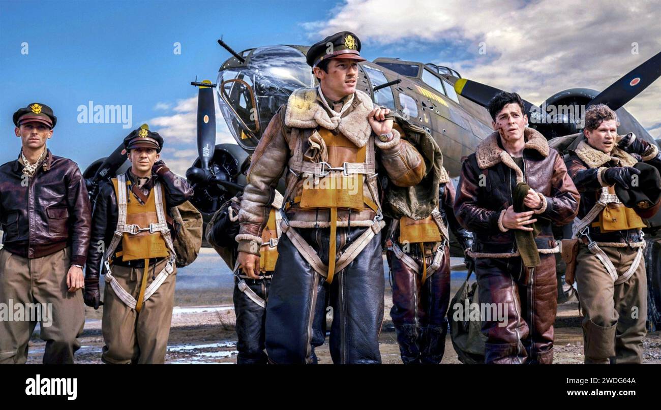 MASTERS OF THE AIR 2024 Apple TV+ series with Edward Ashley, Matt Gavan ...