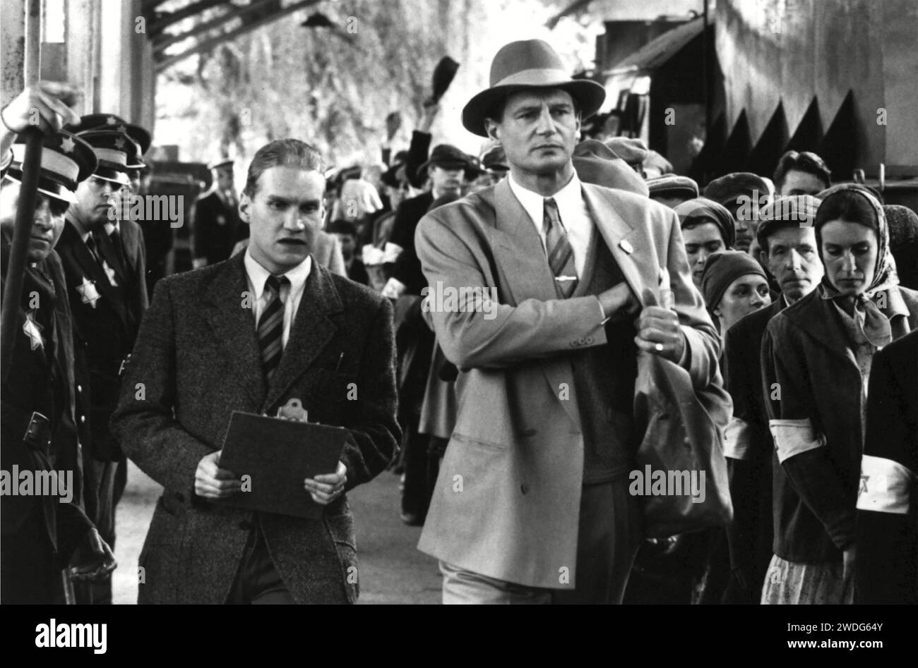 SCHINDLER'S LIST 1993 Universal Pictures film with Liam Neeson Stock ... SCHINDLER'S LIST 1993 Universal Pictures film with Liam Neeson Stock ...