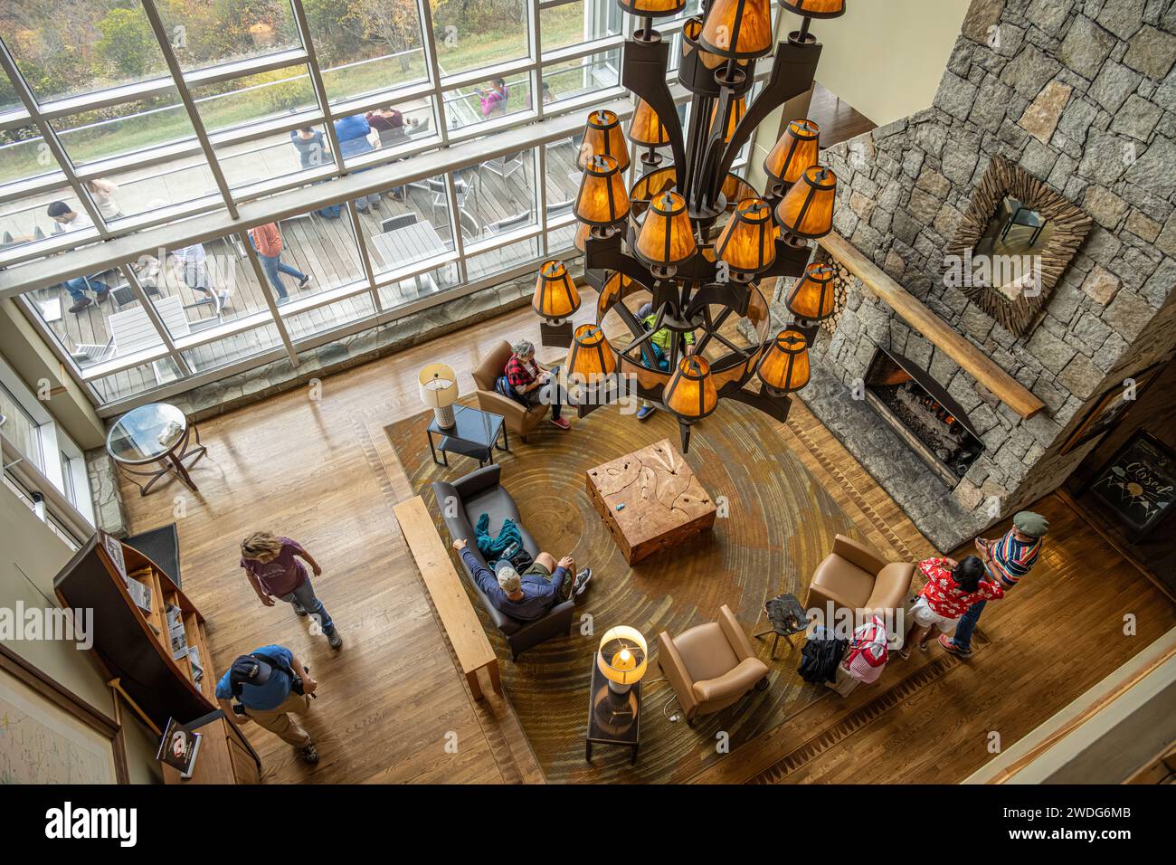 Amicalola Falls Lodge at Amicalola Falls State Park in Dawsonville ...