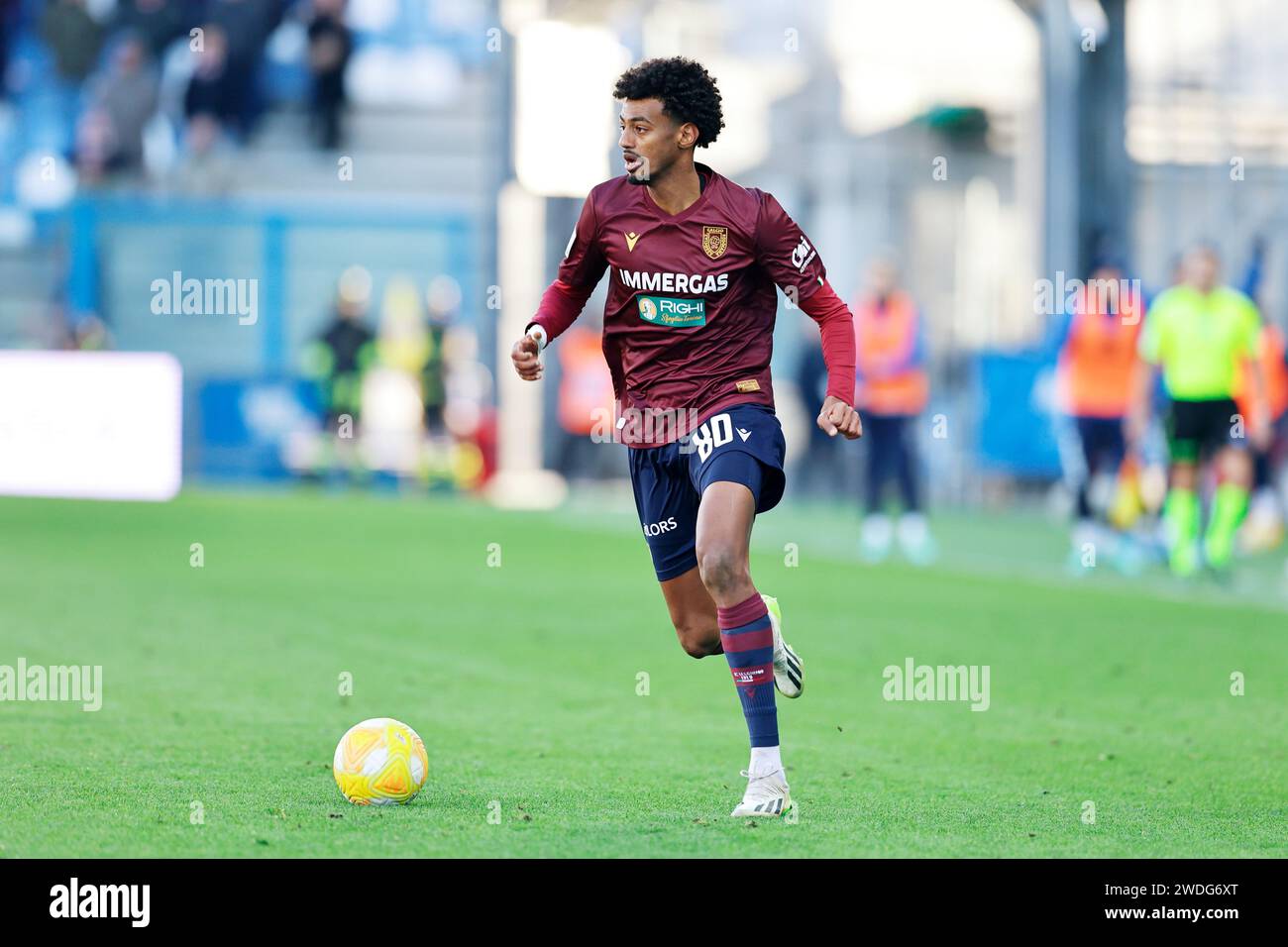 Reggio Emilia, Italy. 20th Jan, 2024. Natan Girma (Reggiana) Football ...