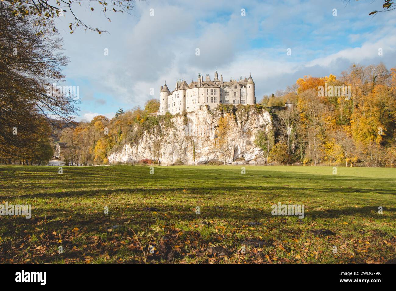 Walzin castle in dinant belgium hi-res stock photography and images - Alamy