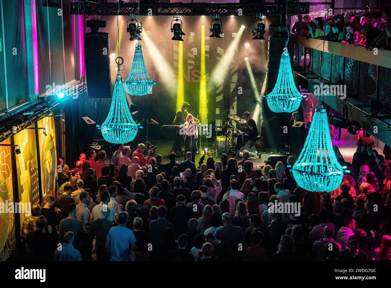 GRONINGEN - The last day of the Eurosonic Noorderslag festival. ANP ...