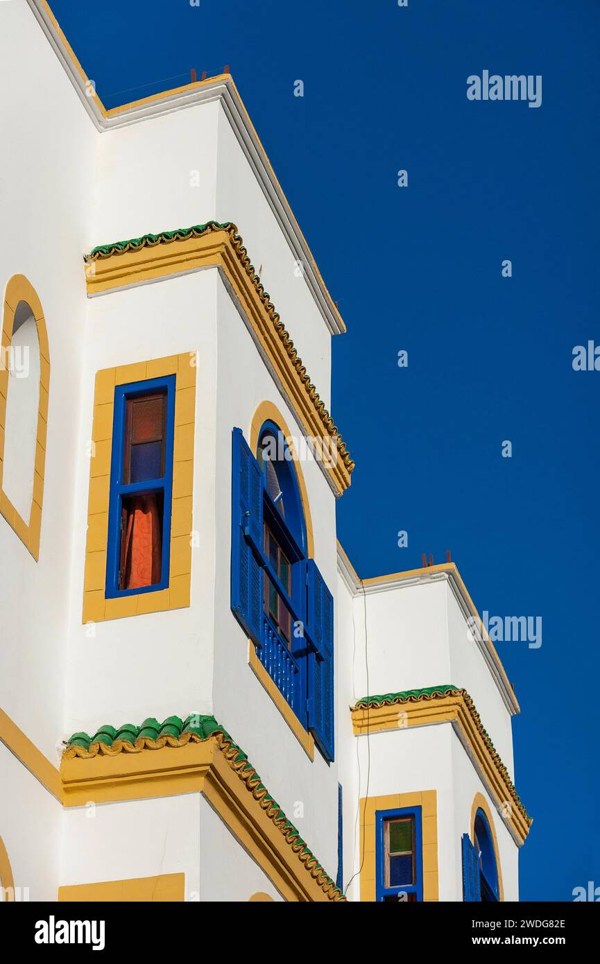 House facade, architecture, oriental, building, colour, colour scheme ...