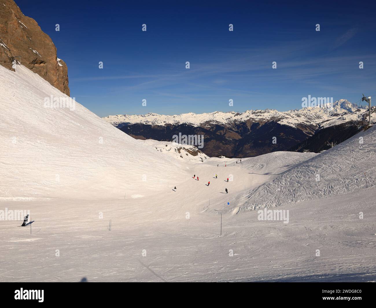 The Three Valleys is a ski region in the Tarentaise Valley in the ...