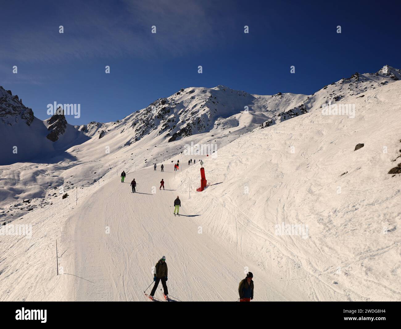 The Three Valleys is a ski region in the Tarentaise Valley in the ...