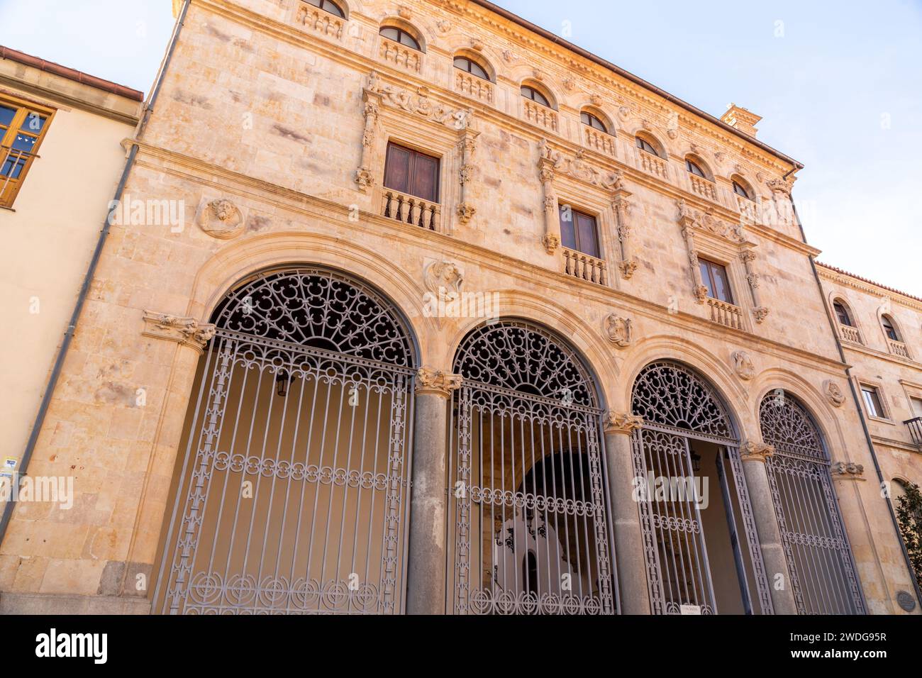 Salamanca, Spain - February 20, 2022: The Salina Palace is a building ...