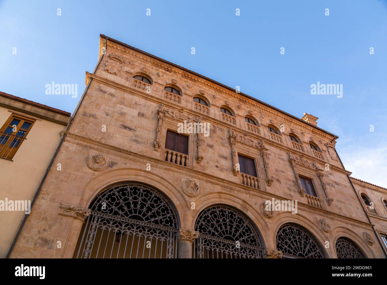 Salamanca, Spain - February 20, 2022: The Salina Palace is a building ...