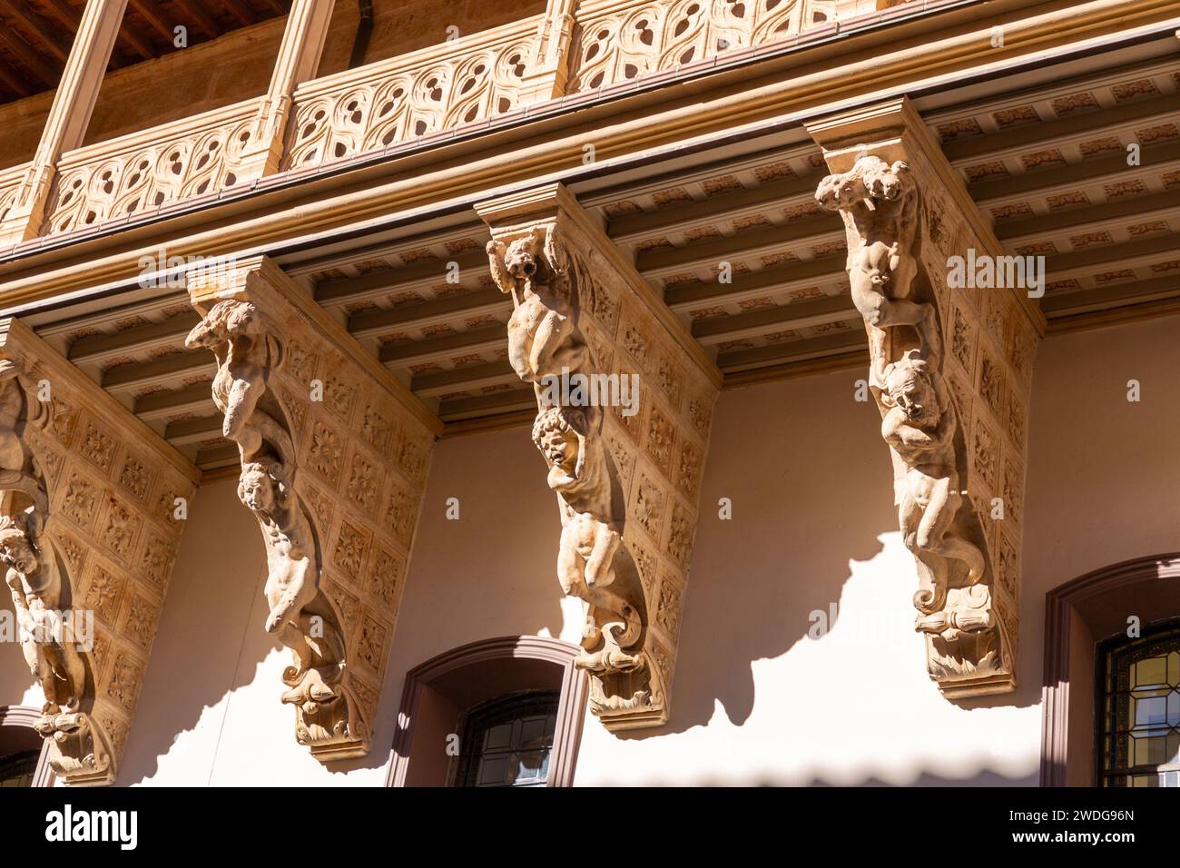 Salamanca, Spain - February 20, 2022: The Salina Palace is a building ...