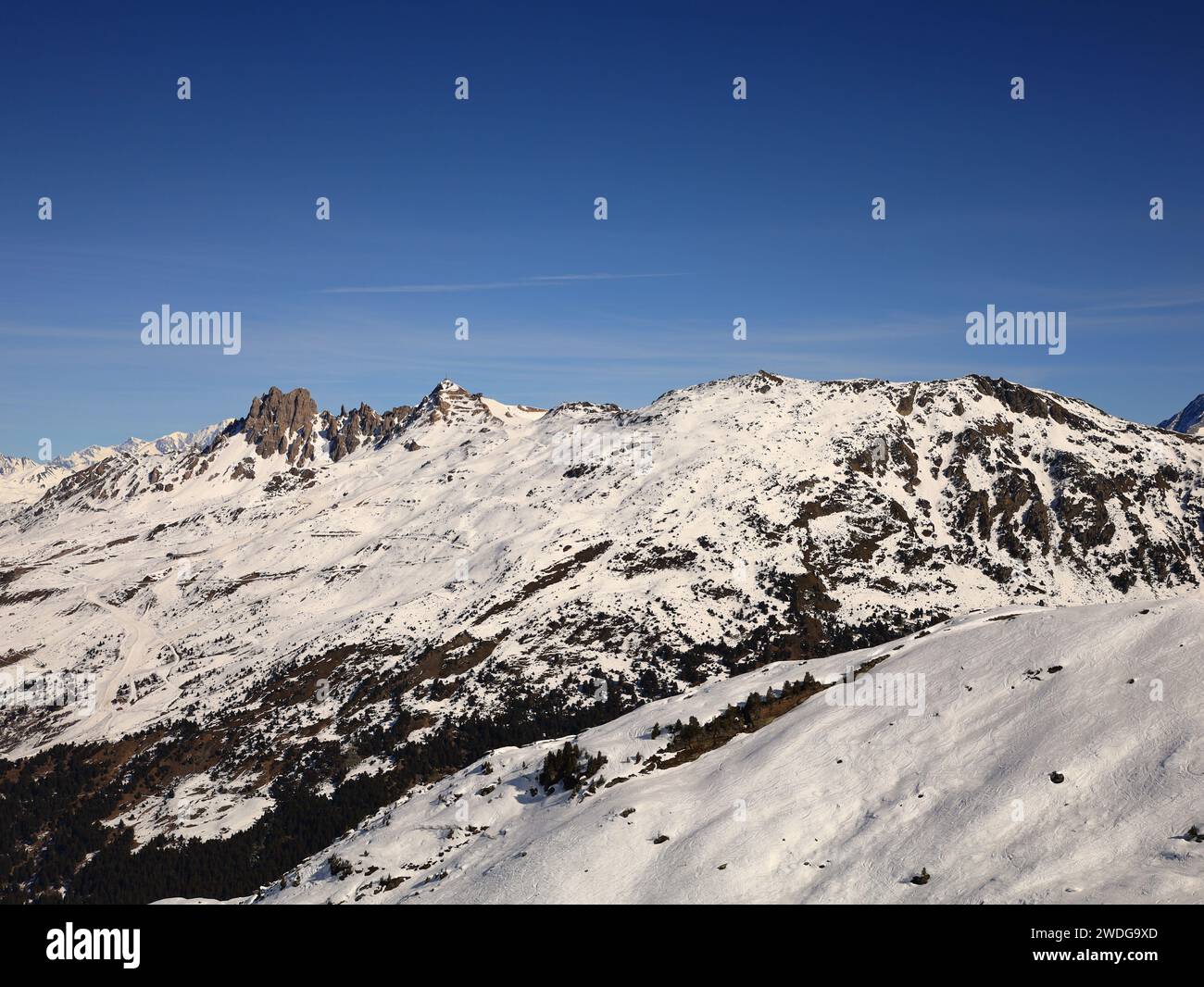 The Three Valleys is a ski region in the Tarentaise Valley in the ...