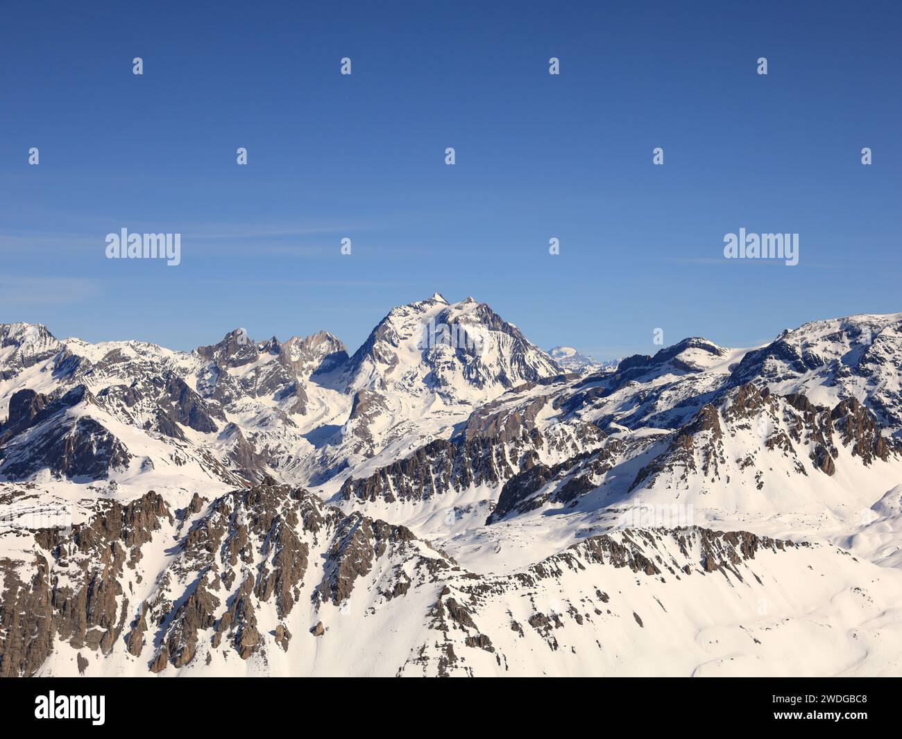 The Three Valleys is a ski region in the Tarentaise Valley in the ...