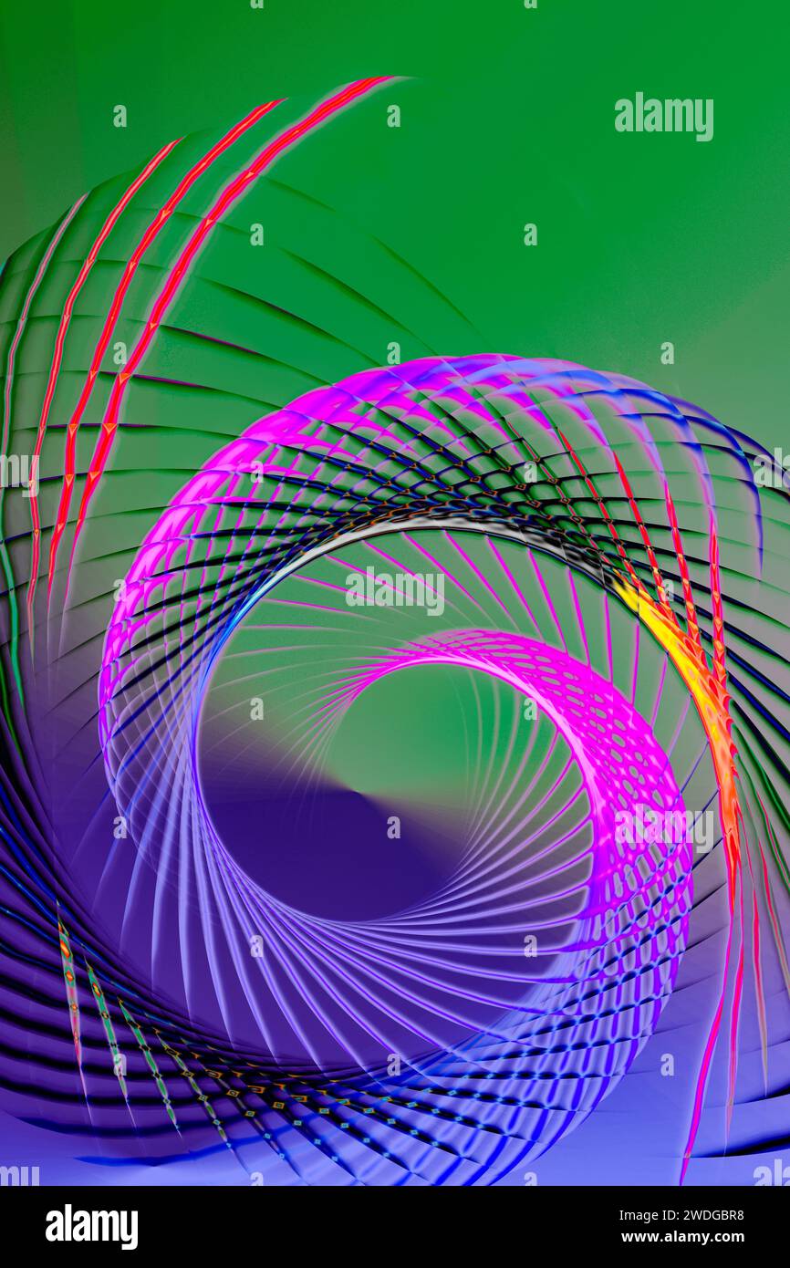 Colorful spiral lines background pattern Stock Photo - Alamy