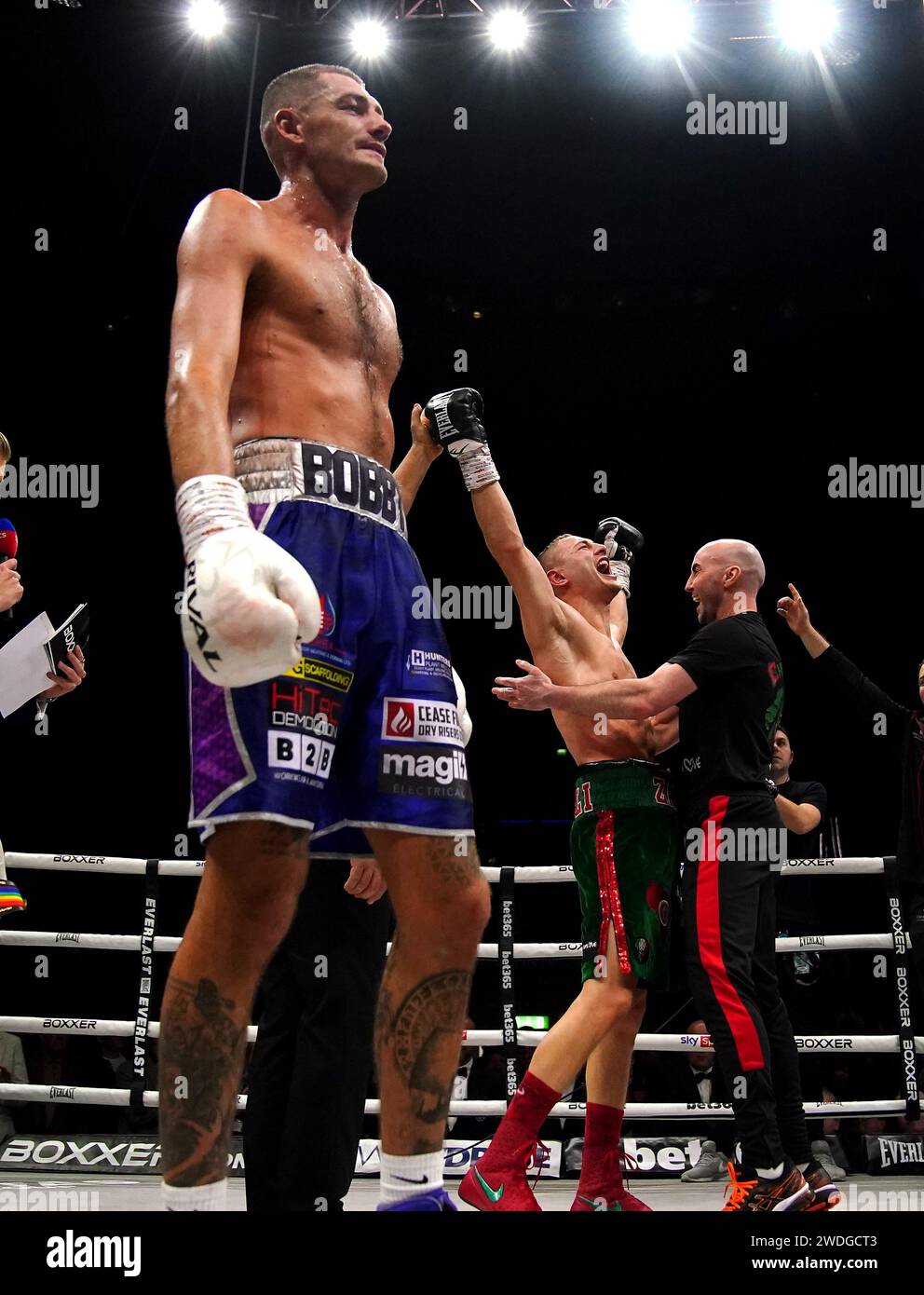Zak chelli boxing hi-res stock photography and images - Alamy