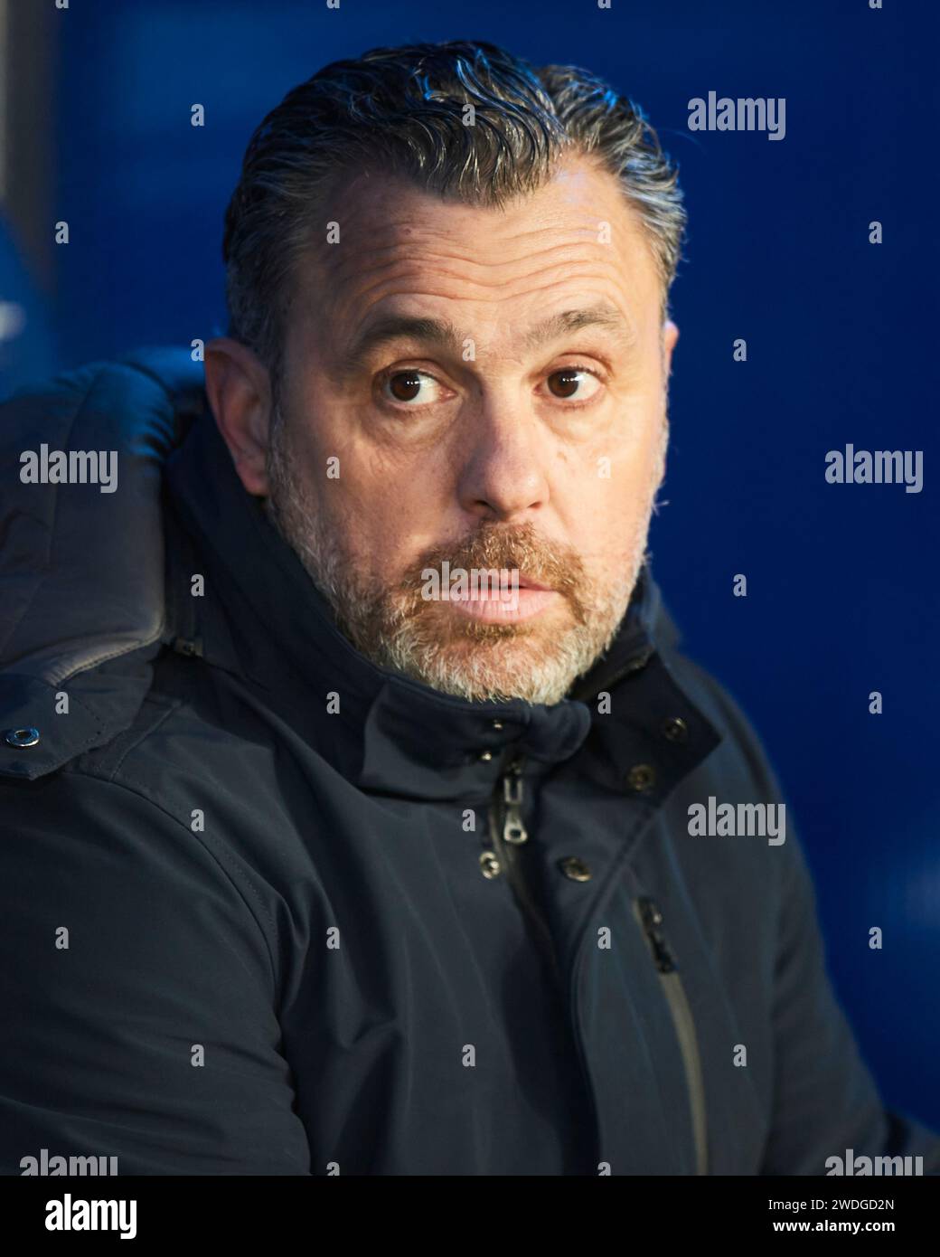 Cadiz CF head coach Sergio Gonzalez looks on during the LaLiga EA ...