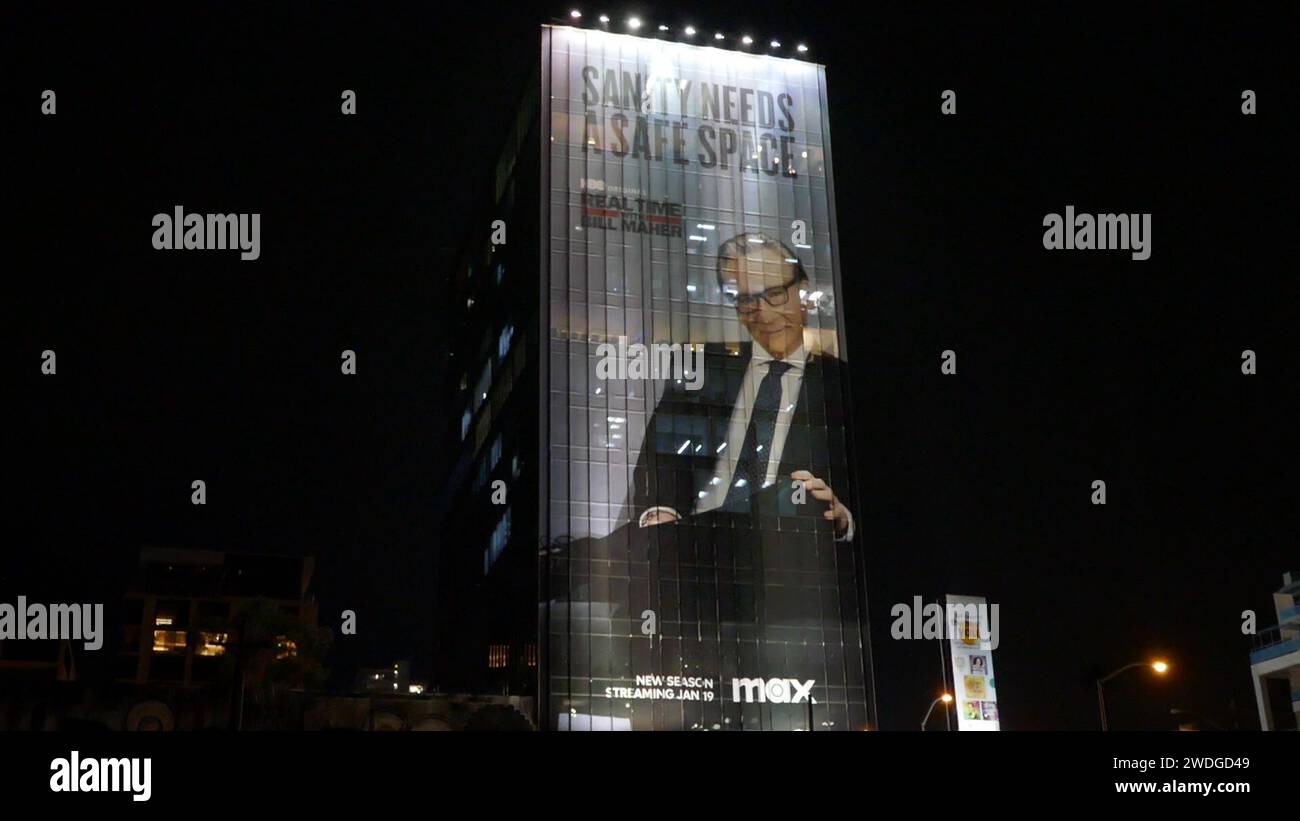 Los Angeles, California, USA 19th January 2024 HBO Real Time with Bill ...