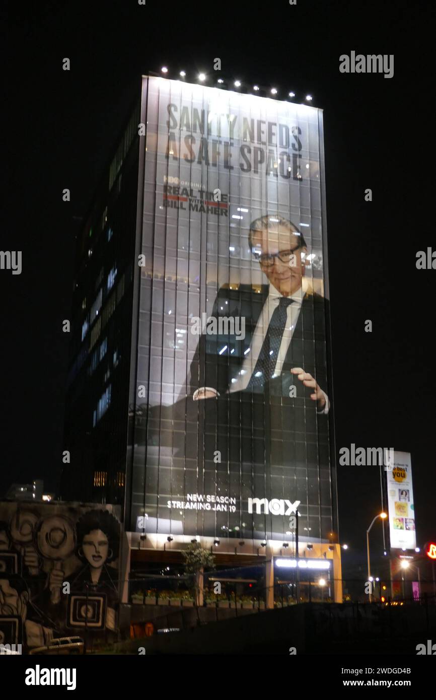 Los Angeles, California, USA 19th January 2024 HBO Real Time with Bill ...