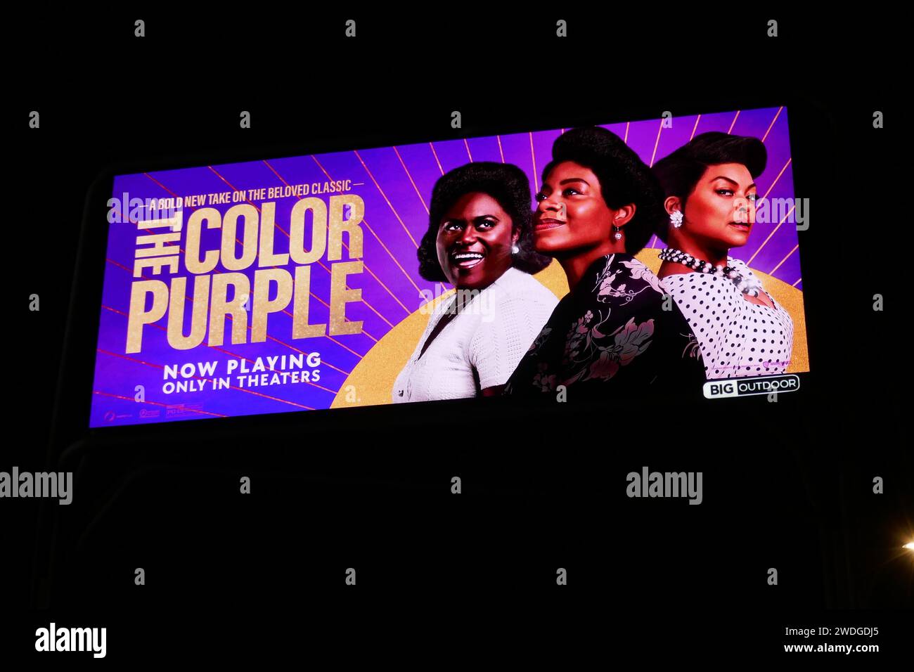 Los Angeles, California, USA 19th January 2024 The Color Purple ...
