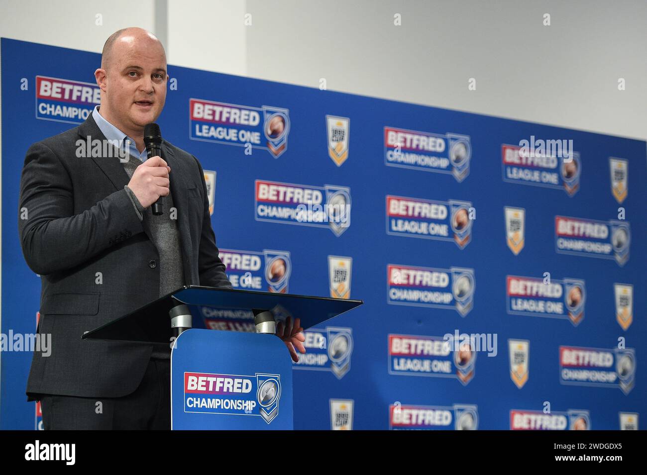 Wakefield, England - 19 January 2024 - RL Commercial Managing Director ...