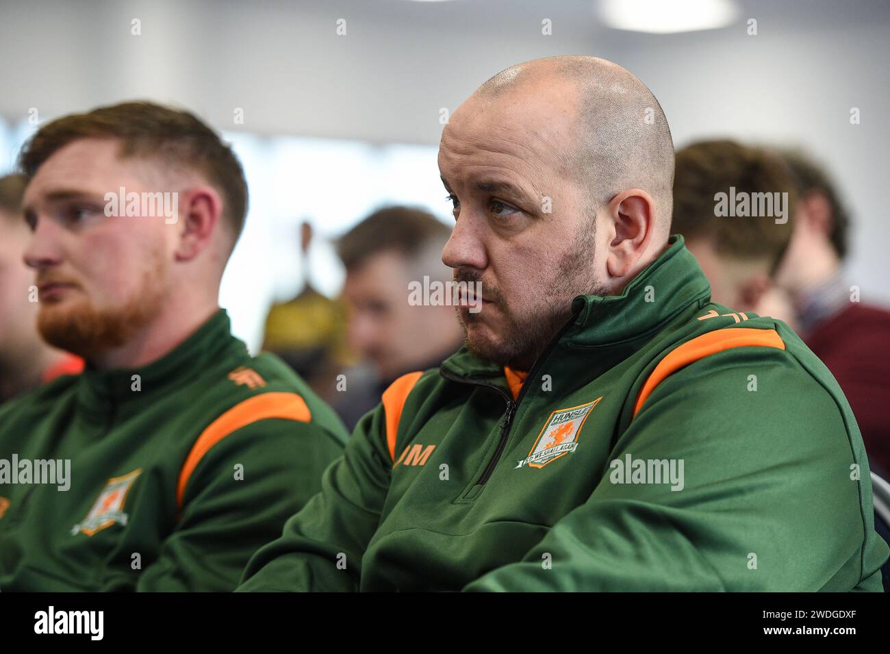 Wakefield, England - 19 January 2024 - Hunslet Head Coach Dean Muir ...