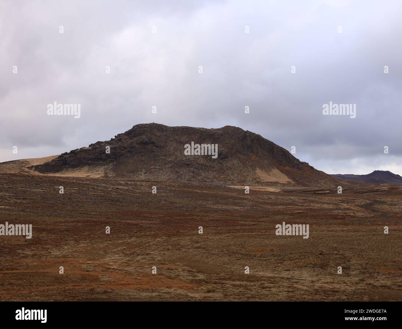 Reykjanesfólkvangur is a nature preserve in Iceland with lava ...