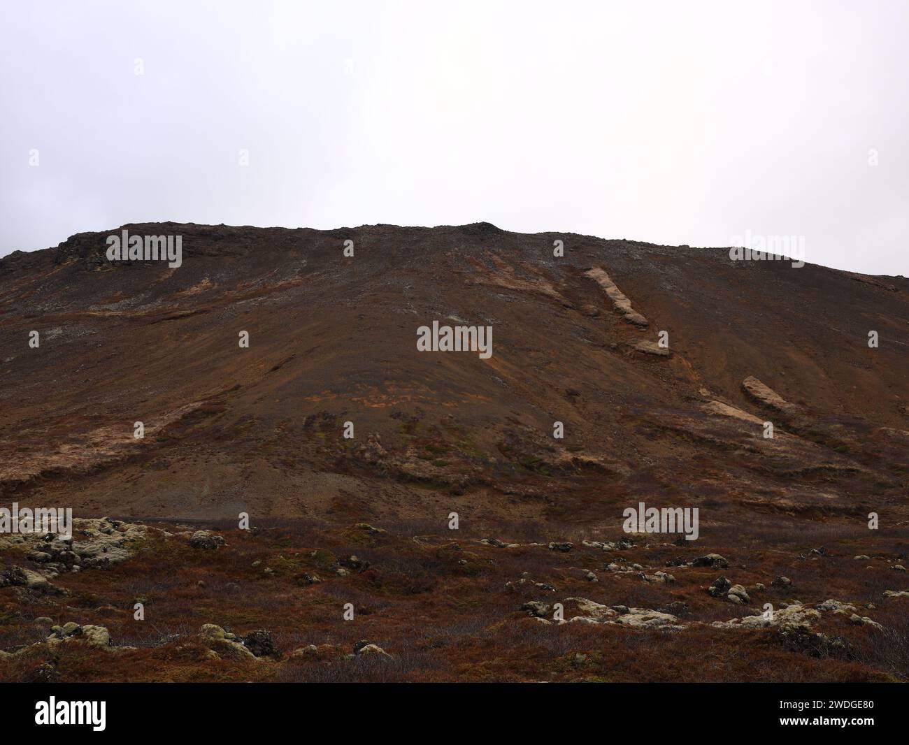 Reykjanesfólkvangur is a nature preserve in Iceland with lava ...