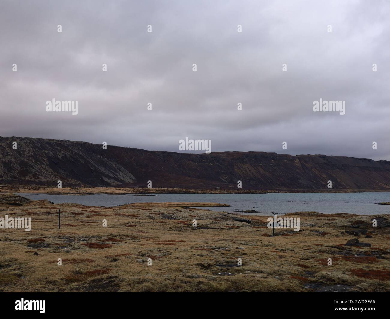 Reykjanesfólkvangur is a nature preserve in Iceland with lava ...