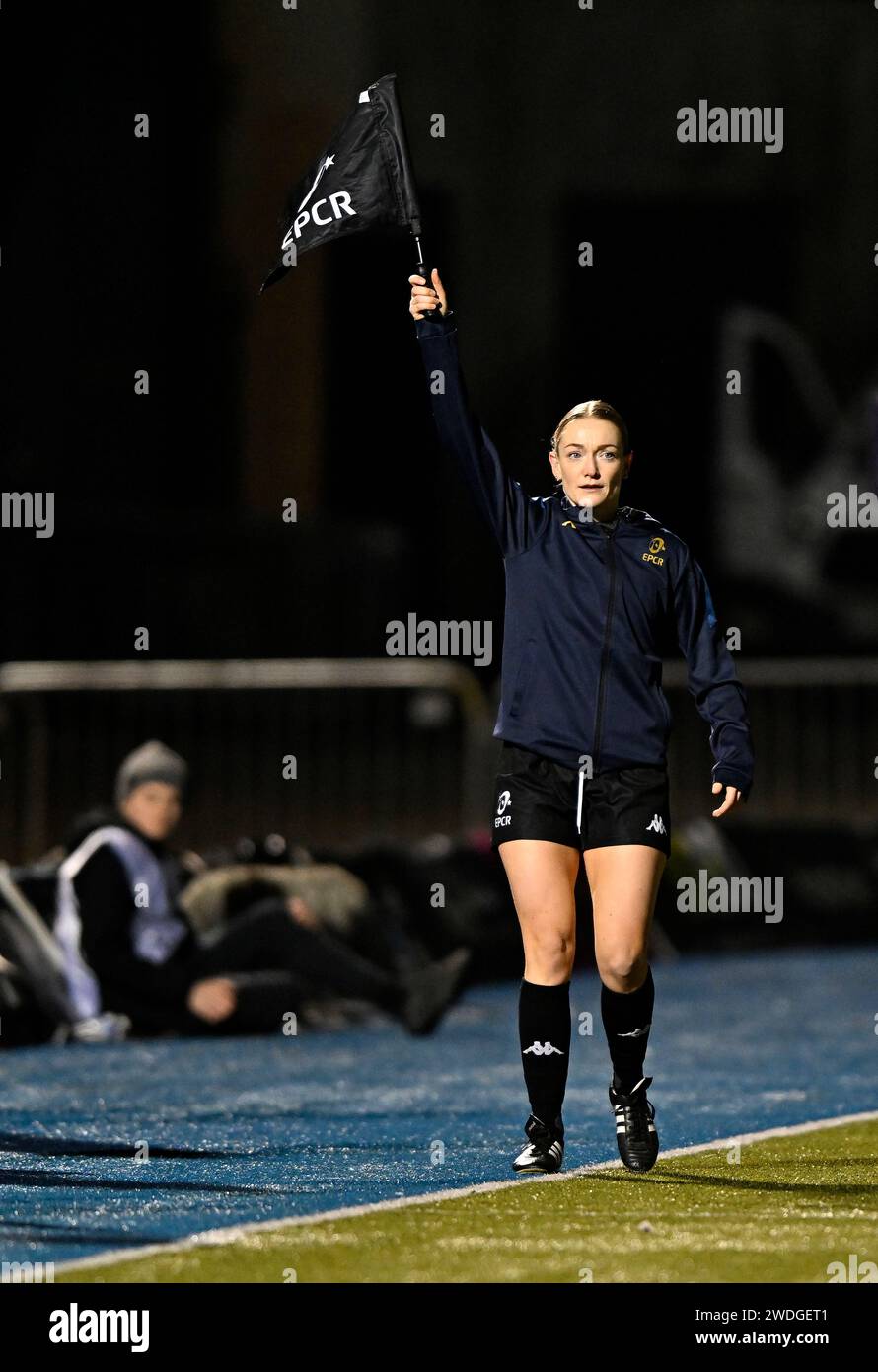 Barnet, United Kingdom. 20th Jan, 2024. EPCR Challenge Cup. Saracens V ...