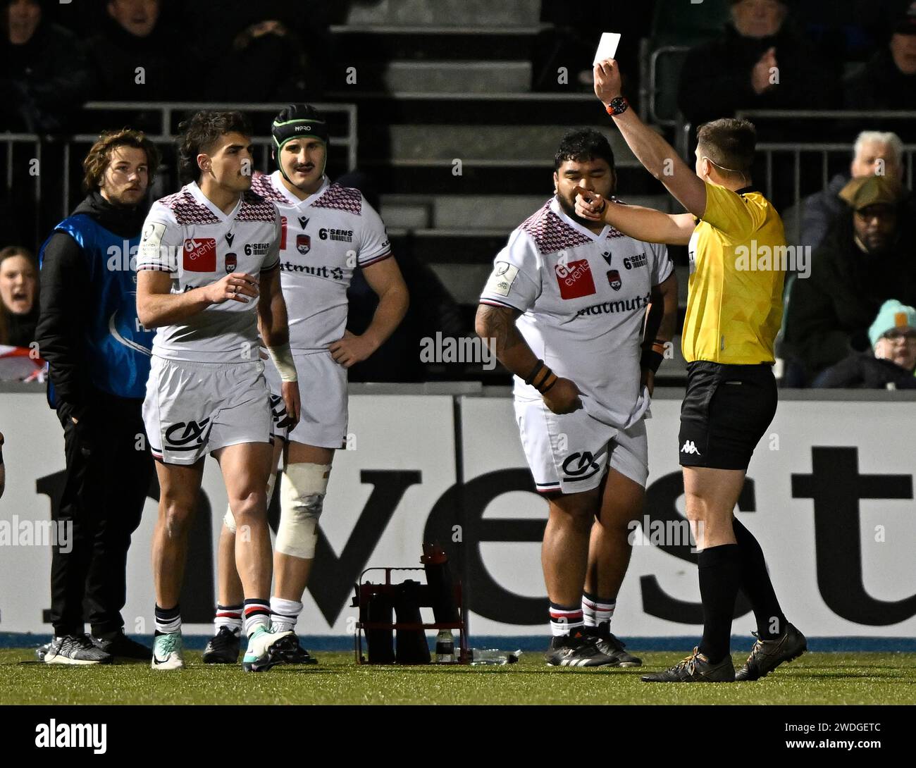 Barnet, United Kingdom. 20th Jan, 2024. EPCR Challenge Cup. Saracens V ...