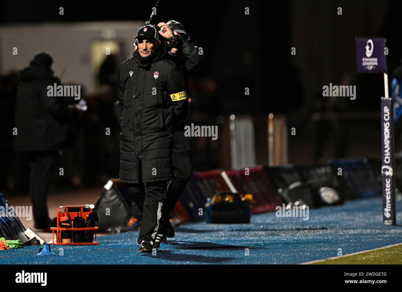 Barnet, United Kingdom. 20th Jan, 2024. EPCR Challenge Cup. Saracens V ...